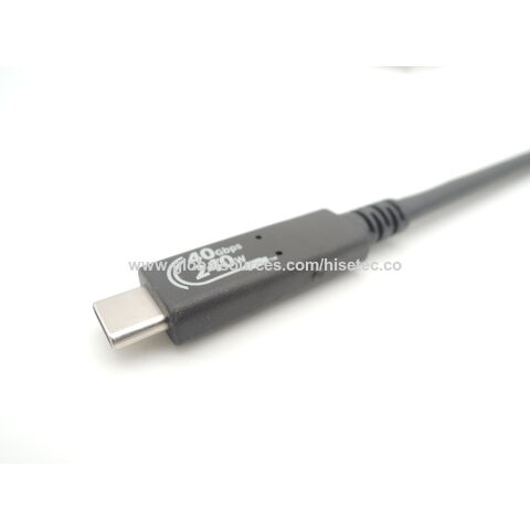 Factory Price Oem Usb Cable Usb4.0 Type-c Plug Cable Assembly Twisted ...