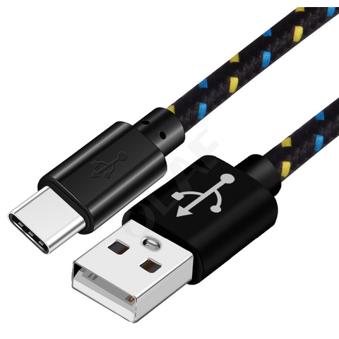 Cheap Classic Strong Braided Nylon Fast Charging Type C Usb Data Sync ...