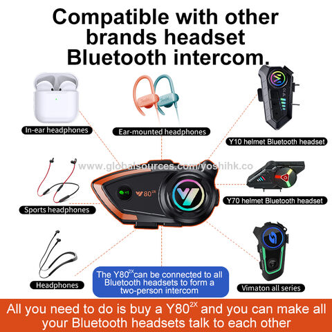 Buy Wholesale China Y80-2x Talking Time 18 Hours Wireless Intercom ...