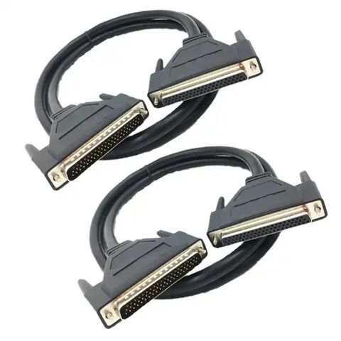 2m Light White Db62 Serial Cable Male To Female Db 62 Printer Cable ...