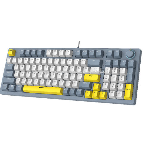Buy Wholesale China 96 Keys Mechanical Keyboard With Rotary Knob ...