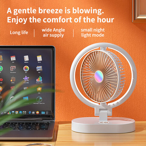 Buy Wholesale China Mini Desk Fan 3 Speeds Adjustable Angle ...