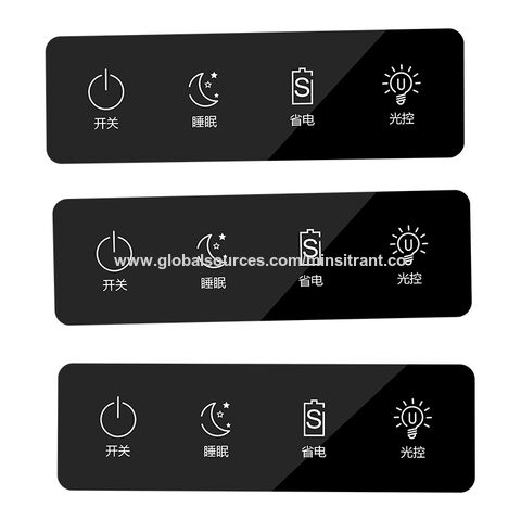 Buy Wholesale China Custom Decoration Acrylic Front Control Panel Silk ...