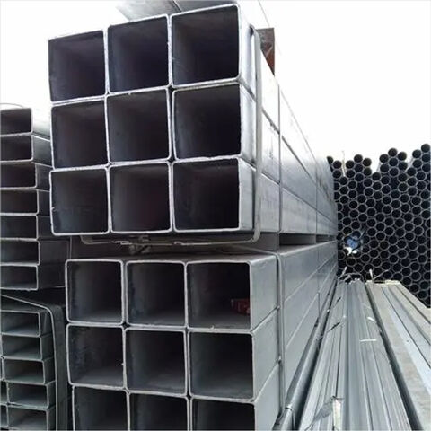 Ms Rectangular Hollow Gi Pipe Galvanized Steel Tube Gi Square Tubing ...