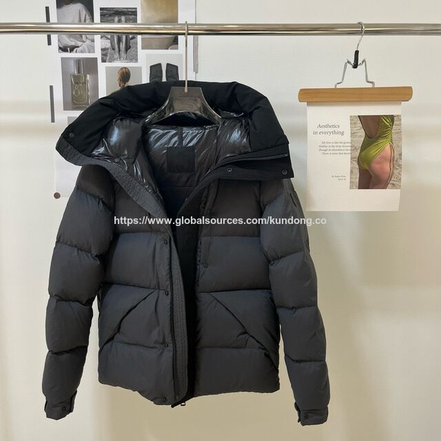 Men's Designer Jacket Winter Jacket Monc Puffer Jacket Short Glossy ...