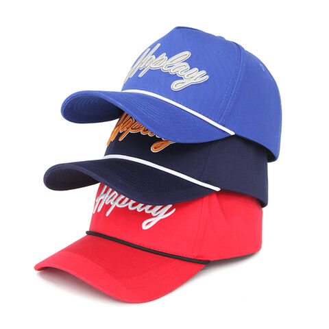 Buy China Wholesale 5 Panel Structured 3d Embroidery Logo Custom Sport ...
