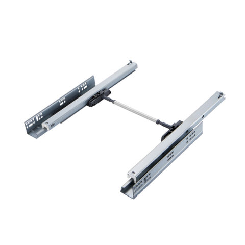 3-fold Push To Open Synchronized Undermounted Slide With Balance Rod ...