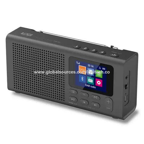 Buy Wholesale China Portable 2.4 Tft Display Dab Radio With Bluetooth ...