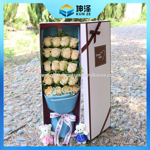 Buy Wholesale China Flower Packaging Box Packaging Luxury Cardboard ...