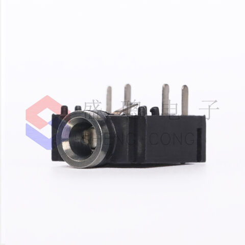 Buy Wholesale China Dip 5 Pin Stereo Pcb Jack 3 Pole Headphone Jack 3 ...