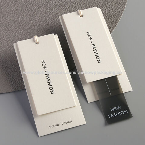 Buy Wholesale China Custom Luxury Hangtag Clothes Swing Product Paper ...