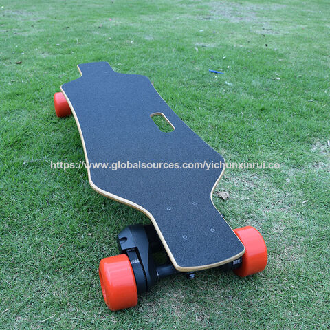 Dual Hub Motor Longboard 450wx2 Electric Skateboard Remote Control 18km ...