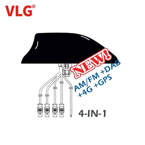 Am/fm+dab+4g+gps Combination Antenna, Dab Radio Antenna, Fm Radio ...