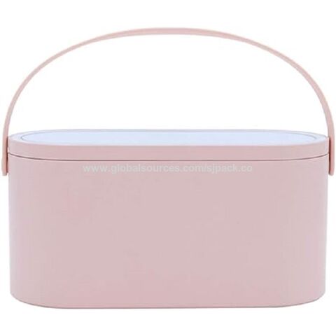 Buy Wholesale China Cosmetics Box Portable Makeup Box With Led Lighted ...