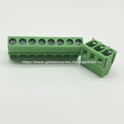 European Pcb Wire To Board Terminal Block 5.08 Mm 11 Pins Screw ...