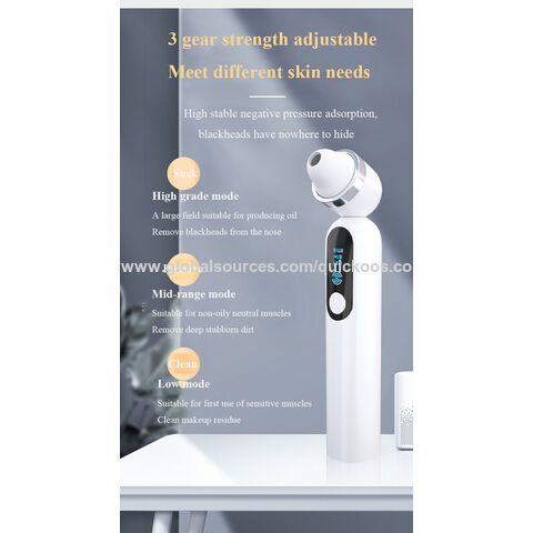 New Electric Blackhead Suction Device Pore Cleaner To Remove Blackheads ...