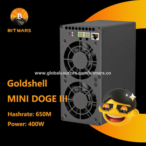 Buy Wholesale China Newest Model Goldshell Mini Doge Iii 650m 400w Ltc ...