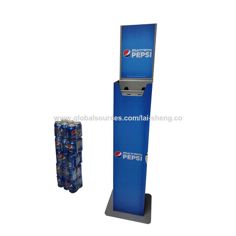 Spring-loaded Dispenser Auto Lift Display Rack Display Stand For Energy ...
