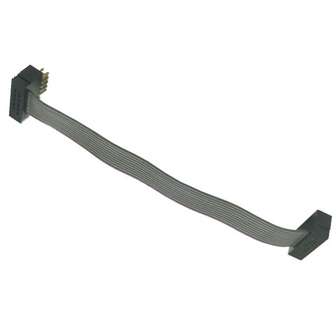 Buy Wholesale China Custom 1.27mm Idc-type Male To Female 2x05pin Flat ...