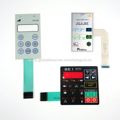 Custom Membrane Switch Keypad Control Panel With Led - Expore China ...