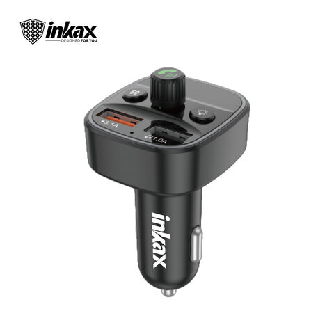 Buy Wholesale China Inkax 3.1a 15w Fast Car Charger Fm Dual Usb Car ...