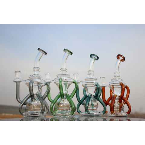 Bulk Buy China Wholesale Wholesale Oem High Quality Glass Recycler Bong ...