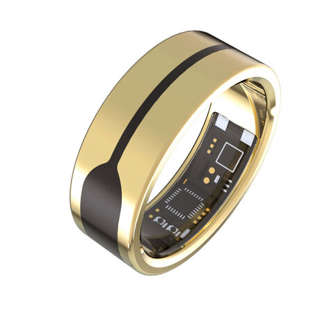 Buy Wholesale China Fashion Gold Ultra-thin Metal Smart Ring And ...