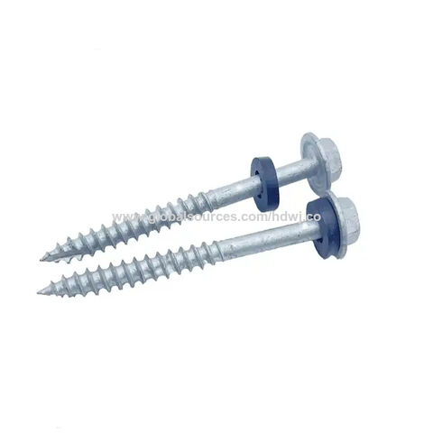 Type17 Hex Head To Timber With Epdm Bonded Washer Ruspert Coating Metal ...