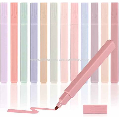 Wholesale 6pcs/set Light Color Eye Protection Highlighters Marker Pen ...
