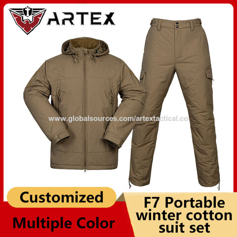 Buy Wholesale China F7 Portable Winter Cotton-padded Clothing Set ...