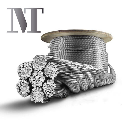 High Quality 6x19+fc Cables Steel Wire Rope Black/galvanized Steel Wire ...