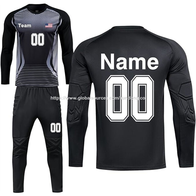 Custom Goalkeeper Jersey Soccer For Adult/kids Personalized Goalie ...