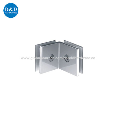 Buy Wholesale China Clips Corner Clamp Glass L Brackets Hinge Shower ...
