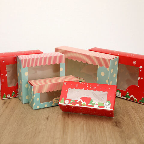 2 Pieces, 4 Pieces, 6 Pieces, Cake, Dessert, Cookie Packaging Box ...