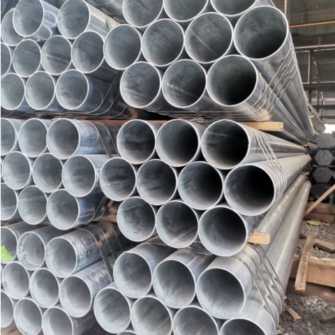 Custom Size Hot Dip Gi Pipe En39 Bs1139 Carbon Steel Hot Dipped ...