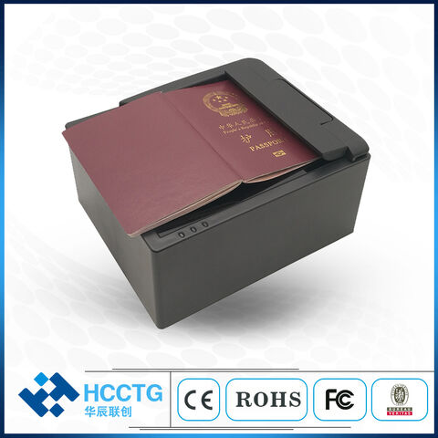 Hcctg Iso 14443 Mrz/ocr/id/nfc Card Reader Passport Reader Scanner Usb ...