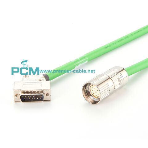 Buy Wholesale China M23 12 Pin To Db15 Encoder Cable Pre-assembled Type ...