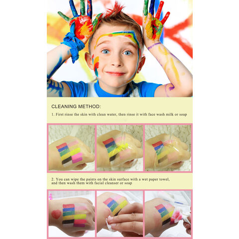 Buy Wholesale China 12 Color Professional Face And Body Paint Party Use ...