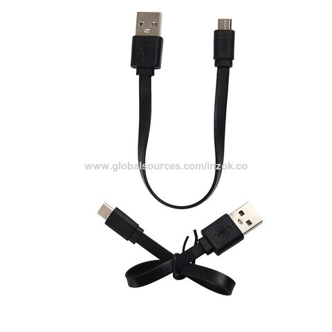 Buy Wholesale China 0.2m 2a Micro Usb Cable Charging Data Cable Short ...