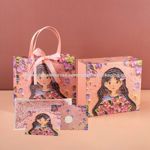 Buy Wholesale China Customized Pattern Folding Magnetic Gift Box Set ...