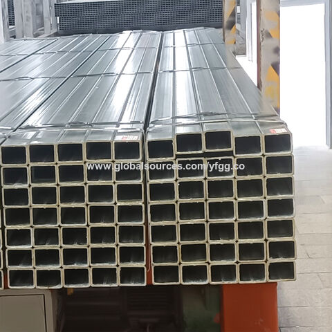 150x150 100x100 40x40 25x25 Small Scale Galvanized Hollow Steel Tubing ...