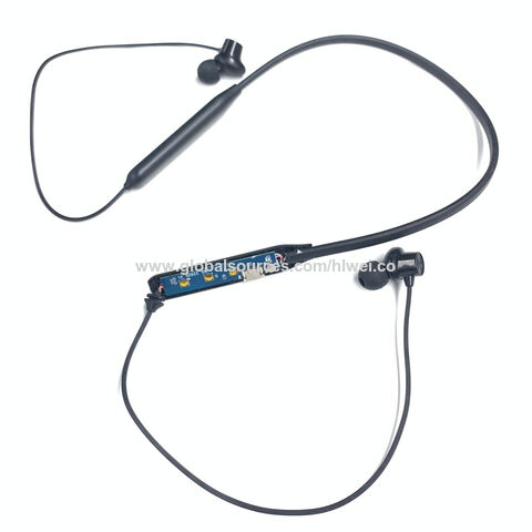 E-circuit Earphones With Microphone Pcba Neckband Headphones Magnetic ...