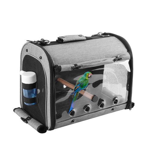 Buy Wholesale China Travel Bird Carrier Tote Bag Outside Walking Pet ...