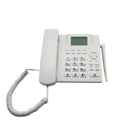 Buy Wholesale China Manufacturer Gsm Sim Telephone Fm Radio Landline ...