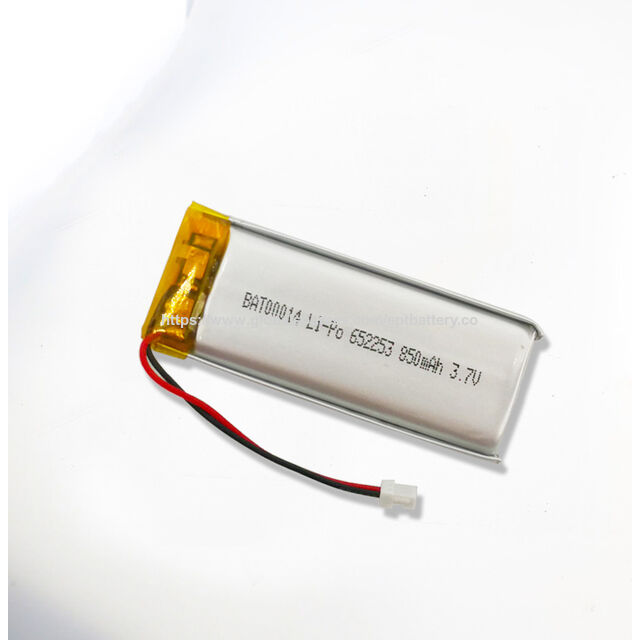 3.7v 652253 850mah Smart Watch Battery $1.3 - Wholesale China Smart ...