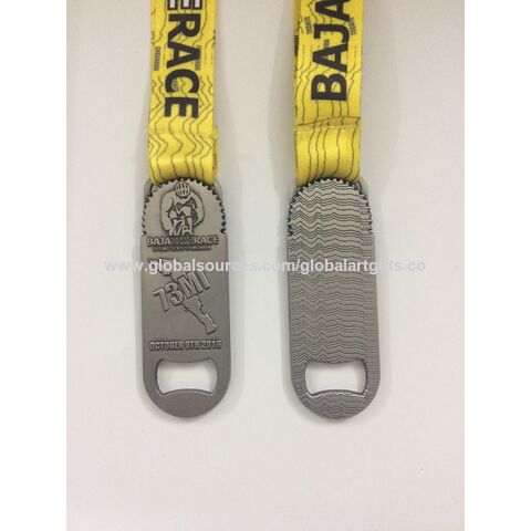 Metal Bottle Opener Medal Multifunctional Medal Customize Company Logo ...