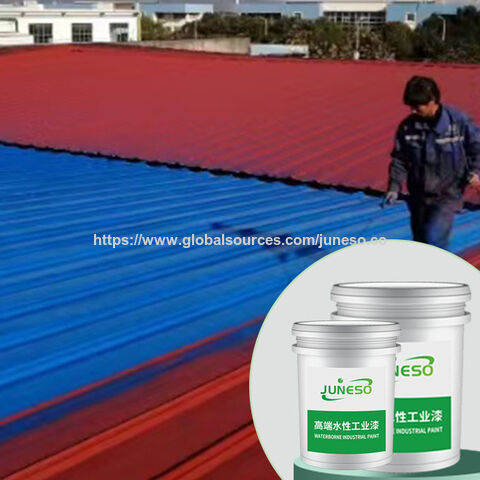 Strong Adhesion And High Hardness Factory Roof Waterproof Paint ...