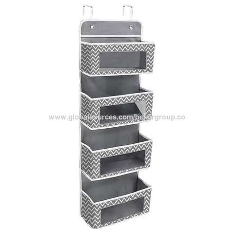 Five Compartment Storage Bag Dustproof Hanging Closet Organizers, Over ...