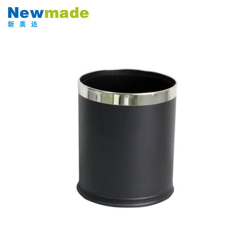 Buy Wholesale China Durable Metal 10l Double Layer Dustbin For Hotel ...
