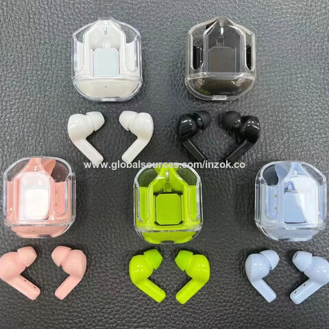 Wholesale Novelty Earphones Air39 Tws Bt 5.3 Earbuds Clear Transparent ...